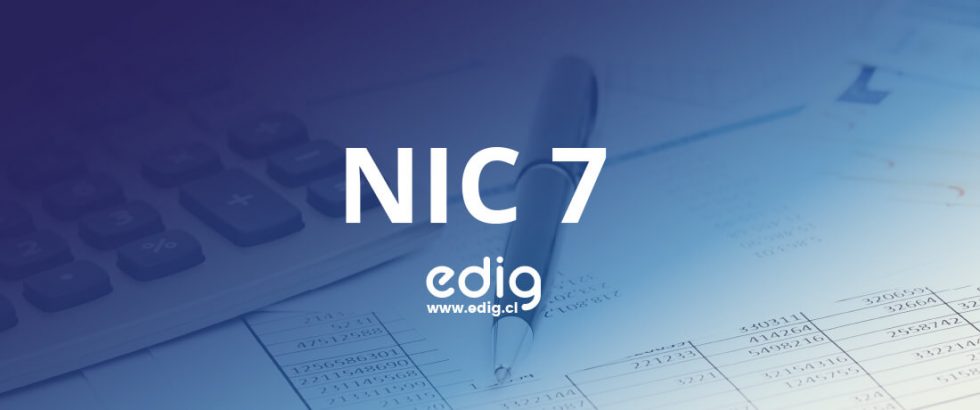 NIC 7: Estados de flujos de efectivo en Chile - Edig